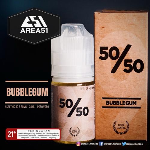 Jual 50/50 Bubblegum Salt Nic 30ML by Fifty Fifty Juice x Indonesia Vapor | Liquid Salt Nic ...