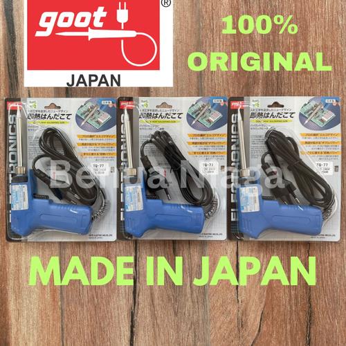 Jual Solder Tembak GOOT TQ-77 Japan Soldering Iron Gun 200W 240V TQ77 ...