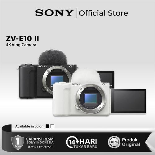 Promo Sony ZV E10 II Sony ZVE10 Mark II Mirrorless Camera Body Only ...