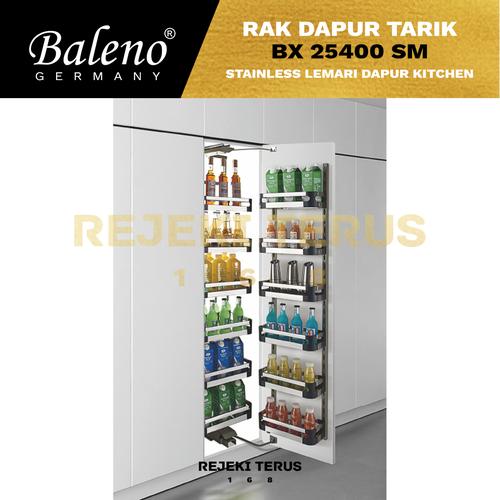 Promo Rak Tarik Makanan Lemari Dapur STAINLESS Minuman Botol Serbaguna ...