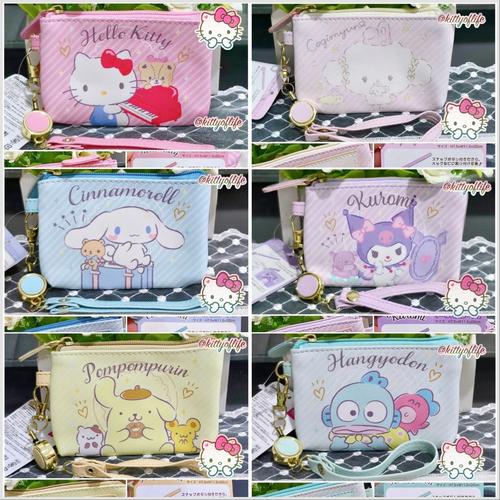 Jual Dompet Kartu Wallet Pouch Reel Lanyard with Card Holder Sanrio ...