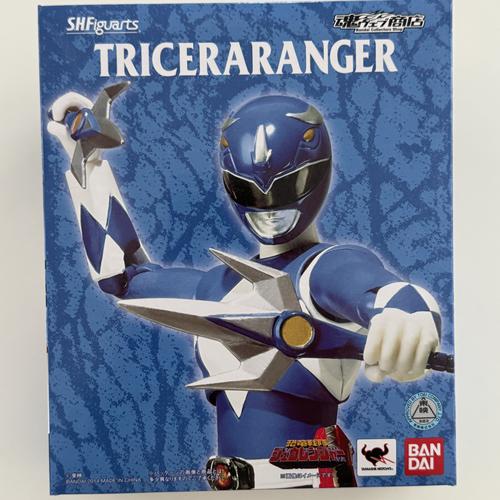Jual SHF Tricera Ranger Blue / Kyoryu sentai Zyuranger / Power Ranger ...