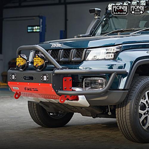 Promo Bumper Depan Besi Baic BJ40 Plus Steel Front Bumper Bemper Depan Besi BAIC BJ40 PLUS ...