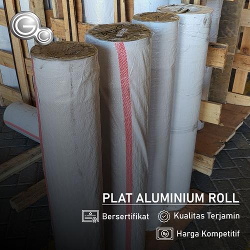 Jual Plat Aluminium Roll / Talang 1100 0.3MM x 1M x 50M - GCI Store ...