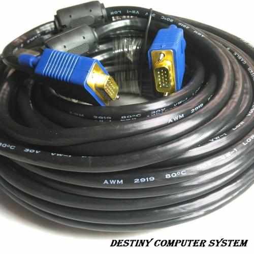 Jual Kabel VGA 30M Gold Wintech / Kabel VGA 30 Meter Gold Wintech - Kota Palembang - Destiny ...