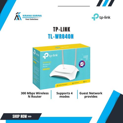 Jual Wireless Router TP LINK TL-WR840N 300MBps - Kota Bandung - K2NET ...