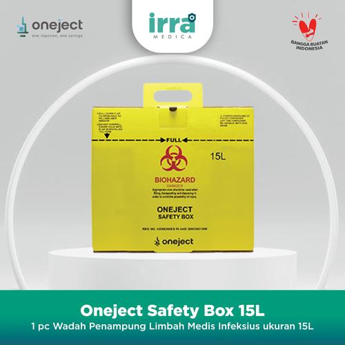 Jual Oneject Safety Box 15L (Wadah Penampung Limbah Medis Infeksius ...