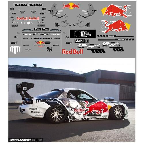 Jual Livery Decal RC Decal Mad Mike Madbull Gen 6 Waterslide Maxdecal ...
