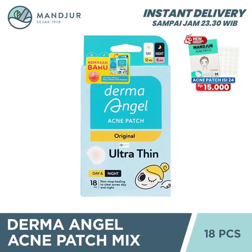 Jual Derma Angel Acne Patch Mix 18 Pcs - Plaster / Stiker Jerawat ...