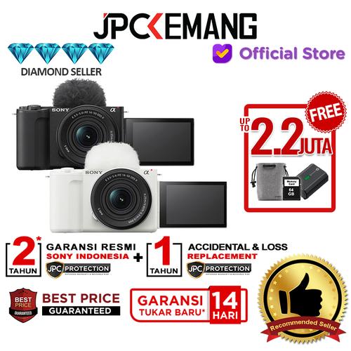 Promo Sony ZV-E10 II Kit 16-50mm Mirrorless Camera Sony ZVE10 ZVE 10 ...