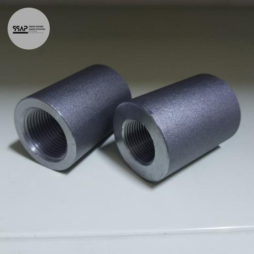 Jual Socket reducer besi class 3000 NPT drat 1/2" × 3/8" inch / Reducer ...