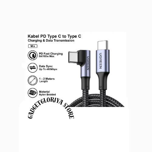 Jual UGREEN Kabel Data Gaming PD Type to Type C Fast Charging 100W ...