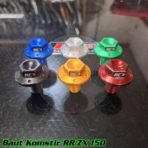 Jual Baut Komstir Segitiga Atas Triple Clamp RC3 Ninja 150 RR KRR Full ...
