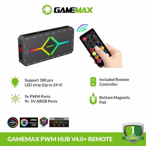 Promo Remote Control Gamemax PWM ARGB V4.0 - Jakarta Pusat - Mitra ...