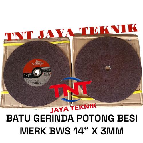 Jual BWS BATU GERINDA POTONG BESI 14 INCH / MATA GERINDA GURINDA POTONG ...