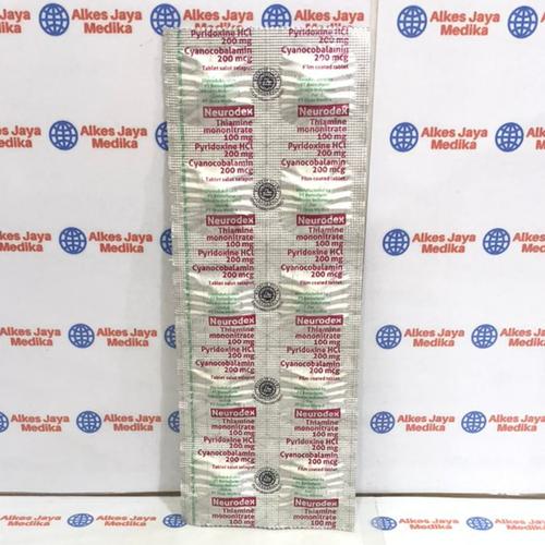 Jual Neurodex Isi 10 Tablet - Vitamin B1, B6 Dan B12 - Kota Tangerang ...
