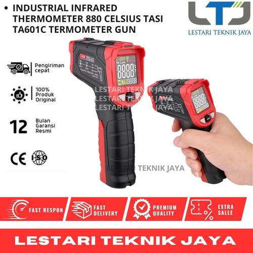 Jual Industrial Infrared Thermometer 880 Celsius TASI TA601C Termometer Gun - Jakarta Barat ...
