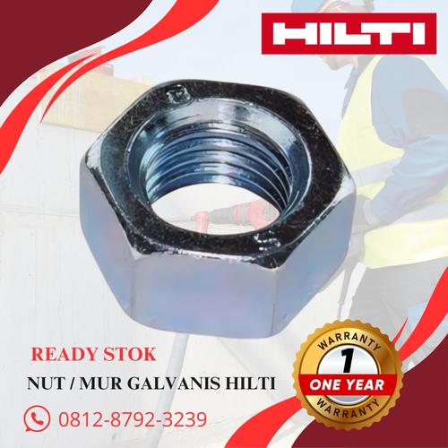 Jual 100% KUALITAS HILTI NUT / MUR GALVANIS HILTI M12 - Kota Tangerang ...
