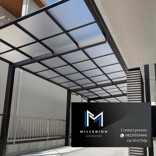 Jual Canopy Solarlat Kanopi Solartuff Solarlite Rangka Hollow Galvanis ...