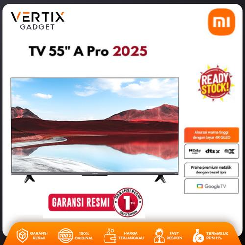 Jual Xiaomi TV A Pro 55" 2025 Layar QLED 4K Dolby Audio - Google TV 55 ...