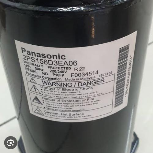 Jual KOMPRESOR AC PANASONIC 2PS156 | KOMPRESOR AC PANASONIC 1PK R22 ...