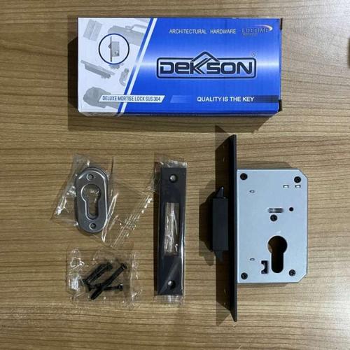 Jual MORTISE LOCK DEKKSON MTS SLD DL84100 MATT BLACK Body Lidah - Kota ...