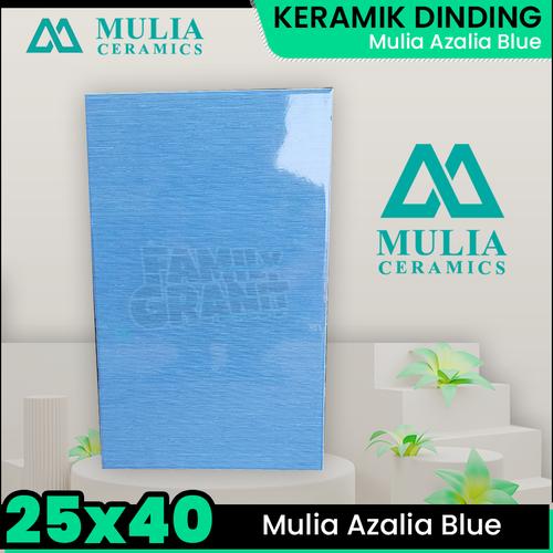 Jual Keramik Dinding 25x40 Mulia Azalia Blue Wall Tile Motif Biru Muda ...