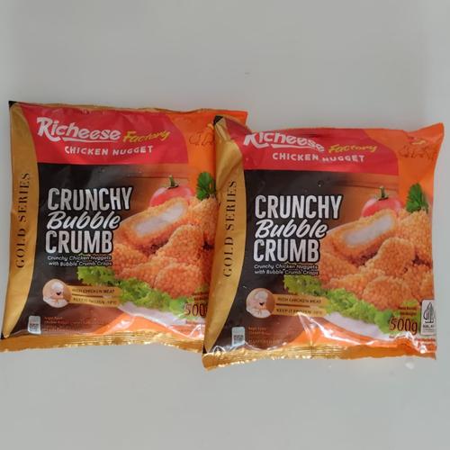 Jual Richeese Factory Nugget Crispy Bubble Crumb 500gram Nugget Crispy ...