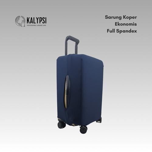 Jual Sarung Koper Luggage Cover Universal Full Spandex Ekonomis - Abu ...
