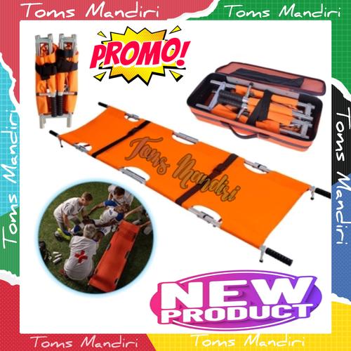 Jual Alat Tandu Lipat 2 Dengan Paduan 4 Roda Alumunium / Tandu ...