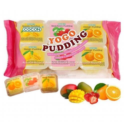 Jual Cocon 210gr Yogo Pudding Puding Aneka Rasa Buah Yogurt Dengan Nata ...