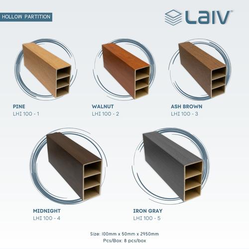 Jual Partisi Hollow PVC 5 x 10cm panjang 3 meter / Kisi Kisi Sekat ...