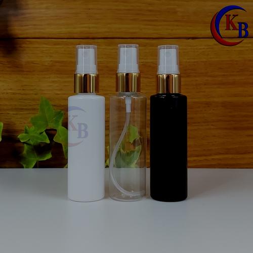 Jual BOTOL SPRAY 60 ML ALUMUNIUM GOLD / BOTOL RF PET 60ML / TUTUP NECK ...
