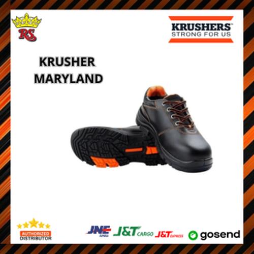 Jual Ready SEPATU SAFETY KRUSHER MARYLAND TERBARU - Black - Jakarta ...