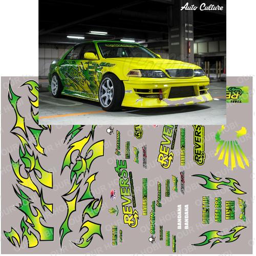 Jual Livery Decal RC Decal Reverse Team Versi 1 Waterslide Maxdecal RC ...