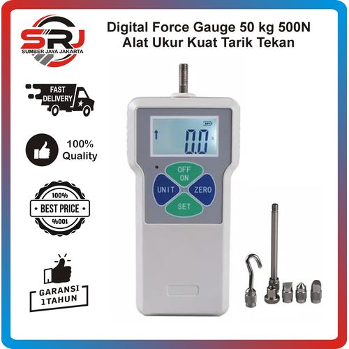 Jual Digital Force Gauge 50 kg 500N Alat Ukur Kuat Tarik Tekan ...