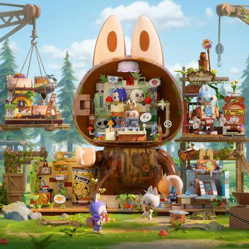 Jual POP MART - LABUBU The Monsters Forest Secret Base Series Blocks ...