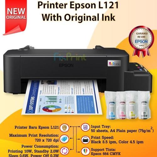 Jual Asli Printer Epson L120 Ink Tank Printer Epson L120 L 120 L120 ...