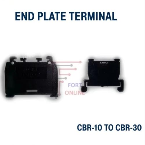 Jual End Plate Terminal Block CBR-10 to CBR-30 / TBR-10 TBR-20 TBR-30 ...