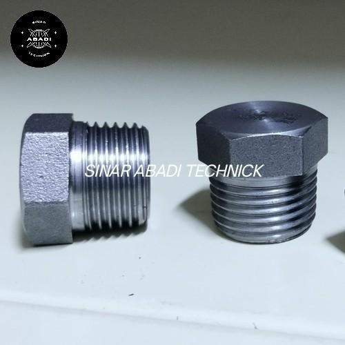 Jual PLUG BESI CLASS 3000 DRAT NPT 1-1/4" INCH - Jakarta Barat - Sinar ...