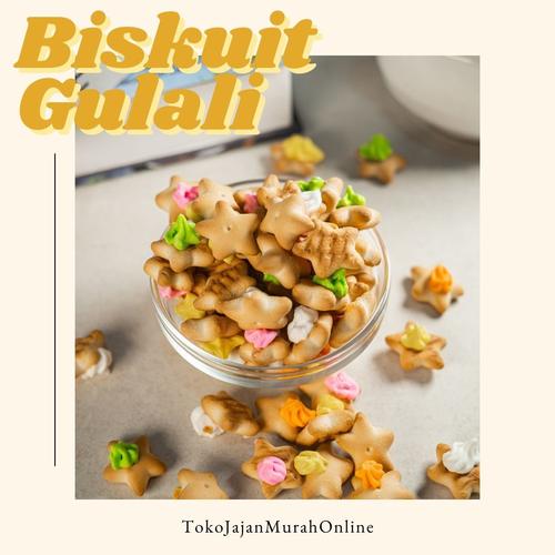 Jual Snack Cemilan Biskuit Jadul Bunga Gemrose Star / Biscuit Gem Rose ...