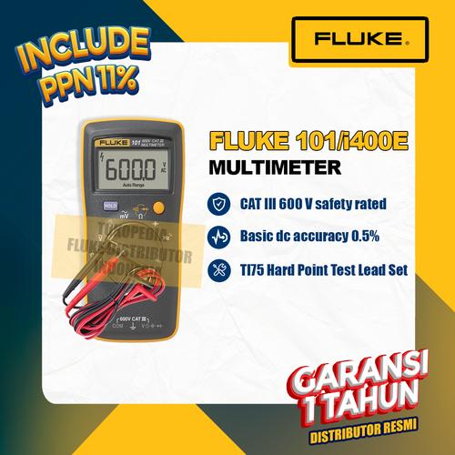 Jual Fluke 101/i400E Clamp Kit Digital Multimeter - Jakarta Barat ...