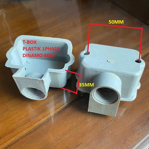 Jual T-BOX PLASTIK 1 PHASE -TERMINAL BOX - KOTAK TERMINAL - Jakarta ...