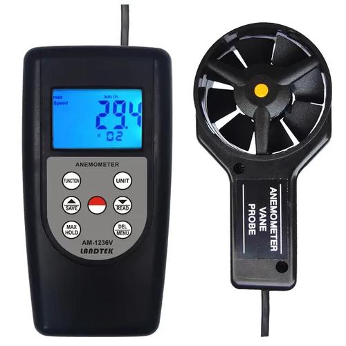Jual Landtek AM-1236V Handheld Digital Anemometer Air Volume Wind Speed ...