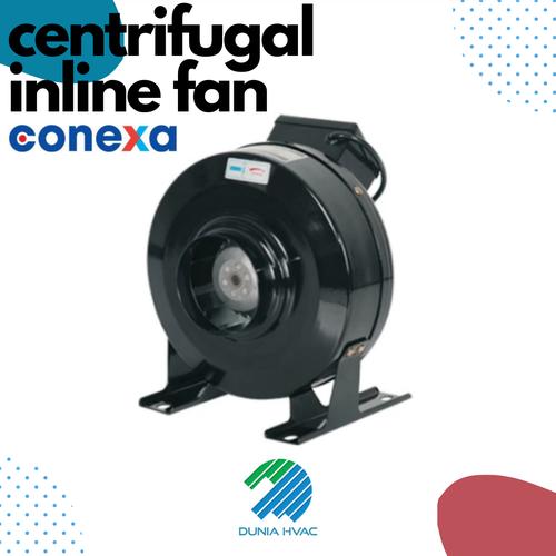 Jual Conexa Centrifugal Inline Exhaust Fan (Ventilasi Udara / Blower Duct Toilet Dapur Dll ...
