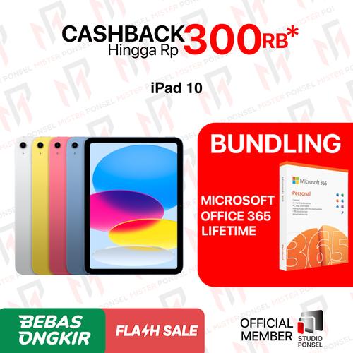 Promo Apple iPad 10th Gen 2022 256GB 64GB WiFi Only 10.9-Inch - 256GB ...