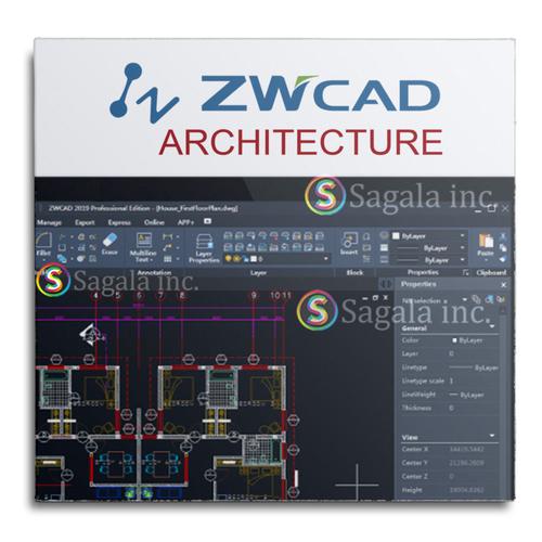 Jual ZWCAD ARCHITECTURE 2019 2020 2023 2024 2025 2026 - WIN - ZW CAD 3D DESAIN ARSITEK SIPIL ...