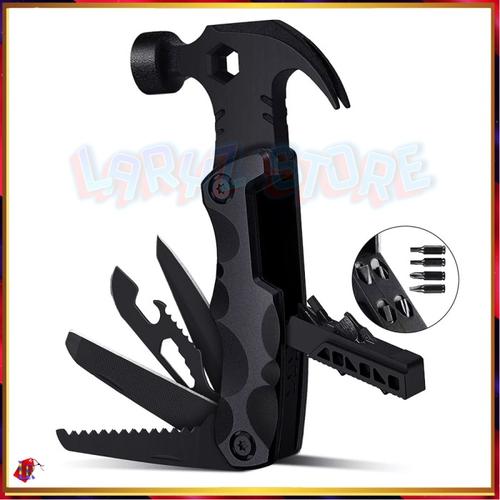 Jual Palu Multifungsi 9 in 1 Obeng Pisau Mini Pembuka Botol Survival ...