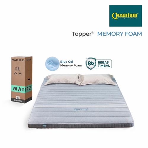 Promo Topper Kasur Quantum Memory Foam 6.5cm | Super Soft & Nyaman - 90 ...