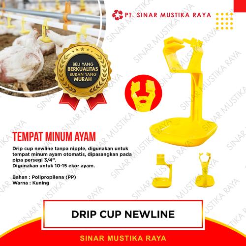 Jual Drip Cup NEWLINE - Tempat Minum Ayam - Alat Ternak Ayam Unggas ...